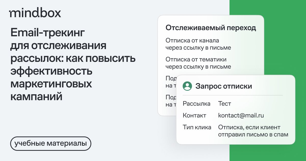 Email-трекинг для отслеживания и оптимизации рассылок - Журнал Mindbox о разумном бизнесе